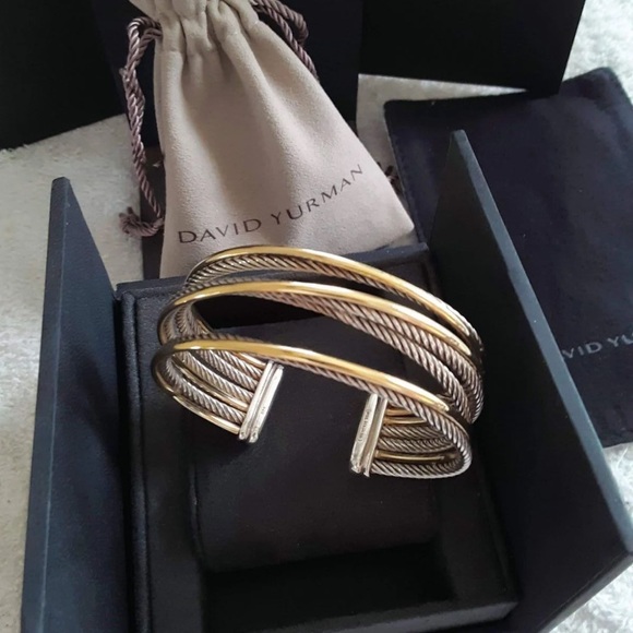 David Yurman | Jewelry | David Yurman Cable Bracelet 925 8k | Poshmark
